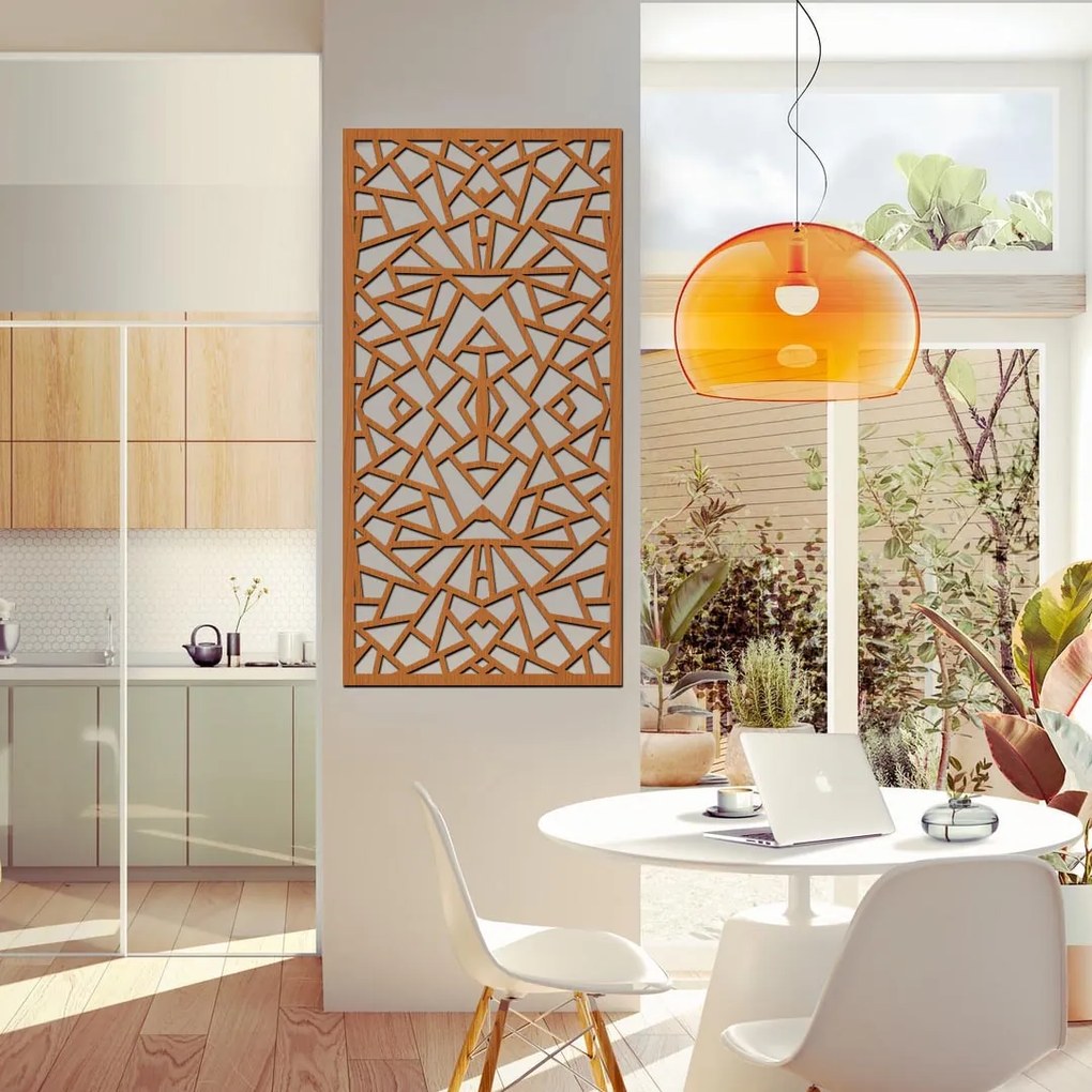 dřevo života Dekorační panel GEOMETRY Zvolte barvu dekoru: Bílá, Rozměry šxv (cm): 30x60