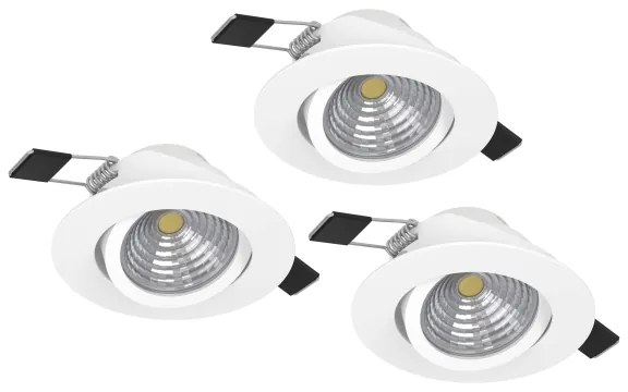 Eglo 900745 - SADA 3xLED Stmívatelné svítidlo SALICETO 3xLED/6W/230V bílá