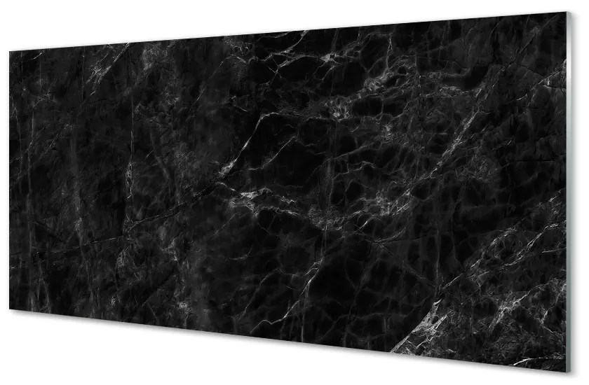 Obraz na skle Marble kamenná zeď 125x50 cm