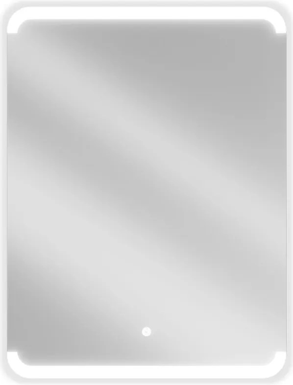 Mexen Nida, LED koupelnové zrcadlo s podsvícením 60x80 cm, 6000K, ochrana proti zamlžování, 9806-060-080-611-00
