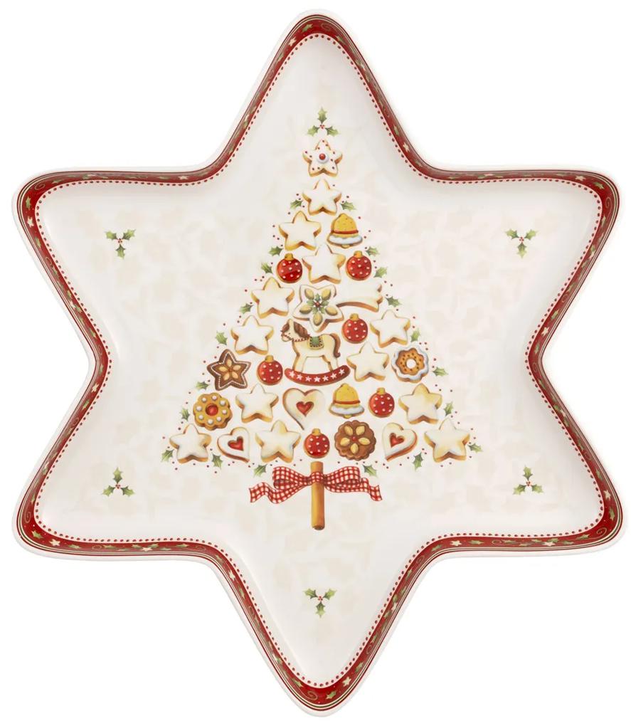 Vánoční servírovací miska WINTER BAKERY DELIGHT Hvězda velká