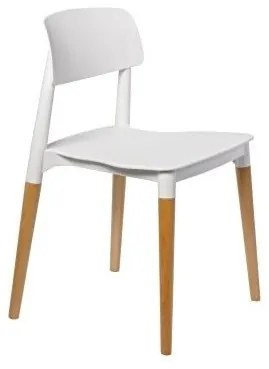 Jídelní židle Berg, bílá