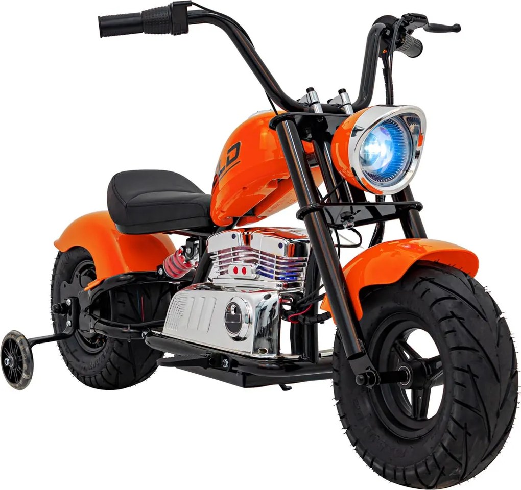 Ramiz Motocykl Chopper Warrior oranžový