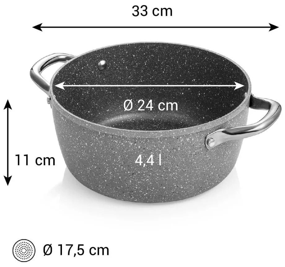 Hliníkový hrnec na indukci 4,4 l i-Premium – Tescoma