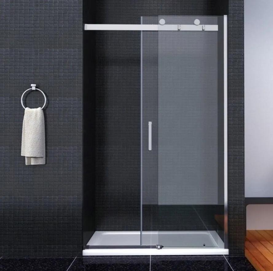 Rea - NIXON posuvné sprchové dveře, pravé, chrom, 130 x 190 cm, REA-K5005