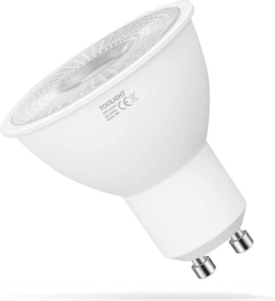 Toolight Toolight, LED žárovka GU10, 7W, 560lm, 4000K neutrální bílá, RSL044, OSW-20026