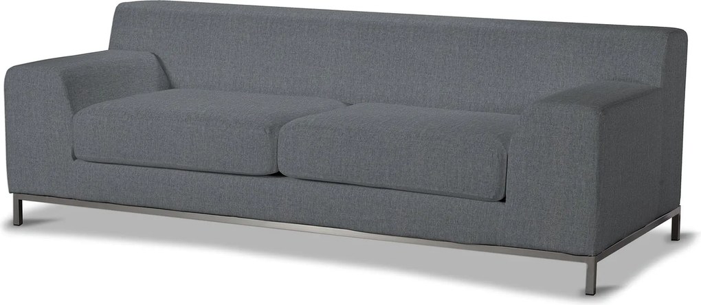Potah na pohovku IKEA  Kramfors 3-místná barva šedá látka pletený vzor