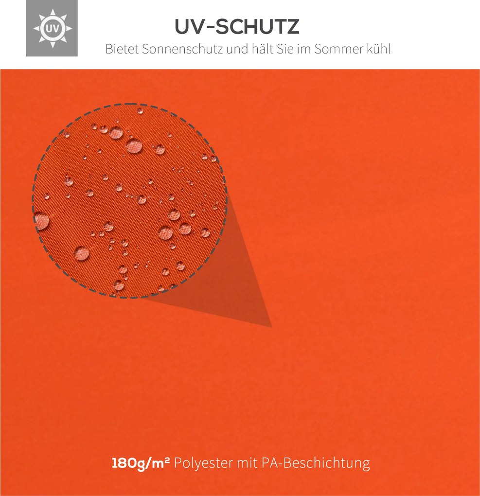 Outsunny náhradní střecha pavilonu 3x4m pro kovový pavilon zahradní pavilon párty stan polyesterový zahradní stan v rezavě červené barvě |