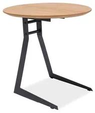 Konferenční stolek VICO dub/černá