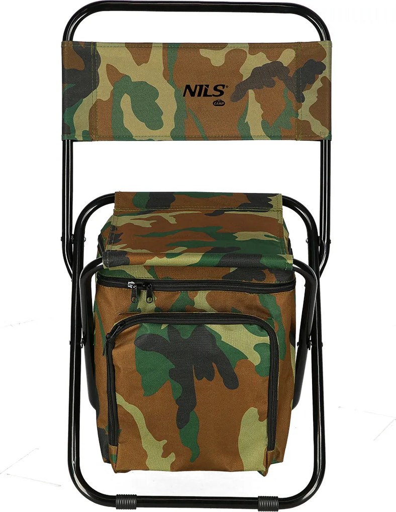 NC3012 MASKÁČOVÁ SKLÁDACÍ ŽIDLE S ÚLOŽNÝM PROSTOREM NILS CAMP