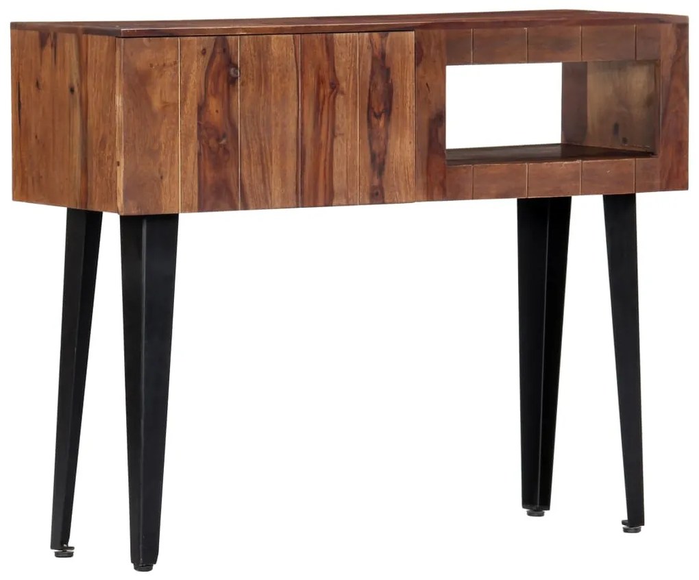 247748 vidaXL Konzolový stolek 90 x 30 x 75 cm masivní sheeshamové dřevo