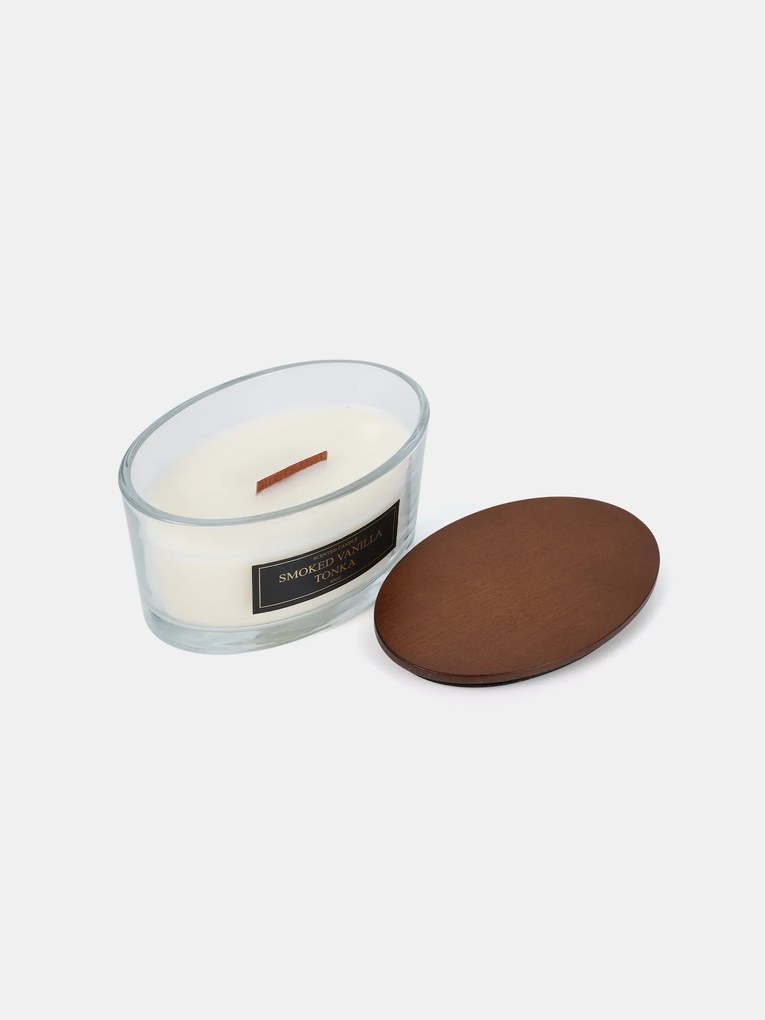 Sinsay - Vonná svíčka Smoked Vanilla Tonka - černá