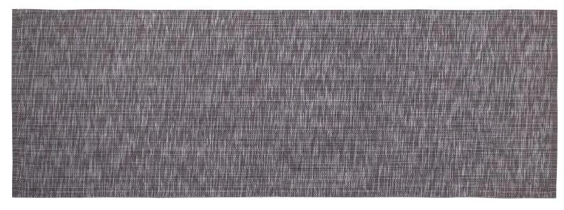 SCANquilt prostírání RIB melír šedobílá běhoun delší strana 100-170 cm