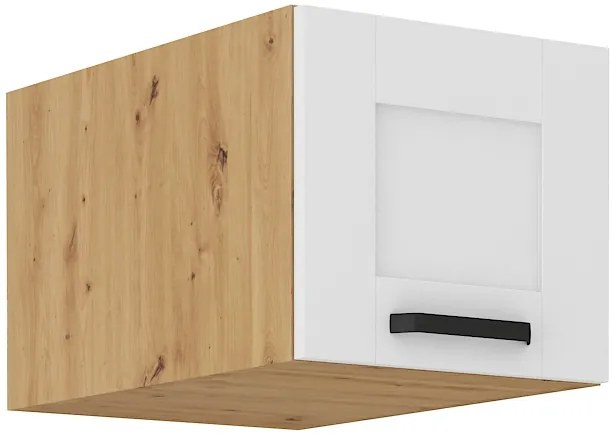 Kuchyňská skříňka LUNA 40 NAGU-36 1F korpus: dub artisan, barva dvířek: bílá