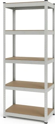 IQ Garden 2 x policový regál 180 x 60 x 40 - pozinkovaný - 5 polic 319904