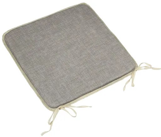 Bellatex Sedák LADA hladký 40x40 cm Uni hnědá, šedá