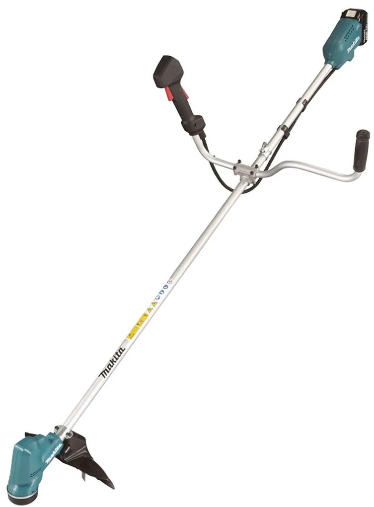 Makita Zahradní technika - 18V AKU křovinořez, záběr 30 cm, 2x Li-ion LXT 5,0 Ah, nabíječka DUR190URT3