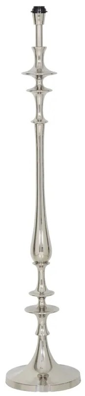 Stříbrná kovová základna ke stojací lampě Salabim - Ø20*130 cm / E27