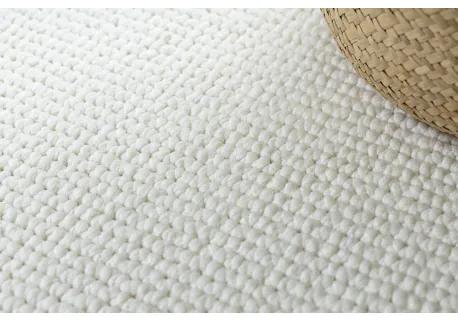 koberec CASABLANCA PLUS krémový Jednobarevný, smyčkový velikost 150x300 cm | krásné koberce cz