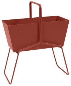 High Basket Planter cihlová Fermob