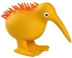 KIWI WALKER s.r.o Hračka pes WHISTLE latex,pískací,oranžová 8,5cm Kiwi