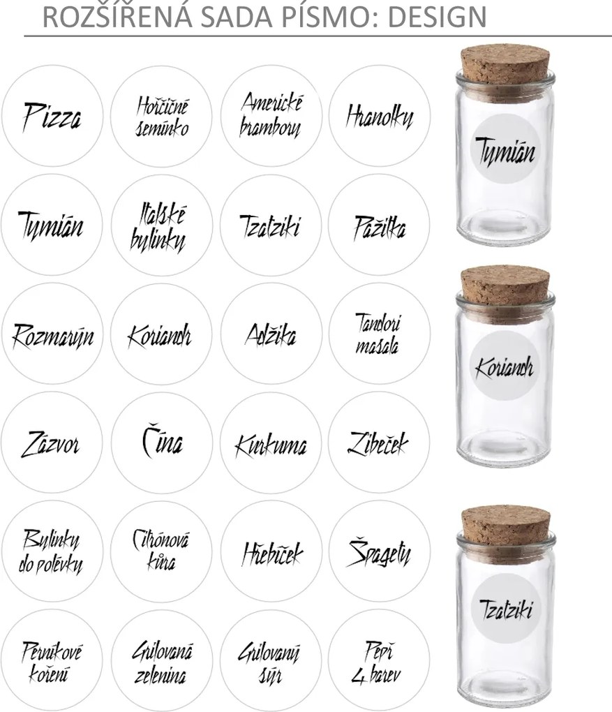 usporadejto.cz Sada 24ks kořenek DECOR se 2 schůdky do šuplíku COMPACTA