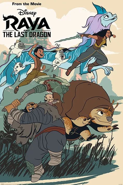 Postershop Plakát - Raya And The Last Dragon (Jump Into Action)