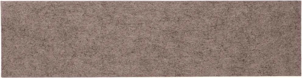 Schodové rohože samolepicí 30 ks 76 x 20 cm světle hnědé obdélníkové 3365721