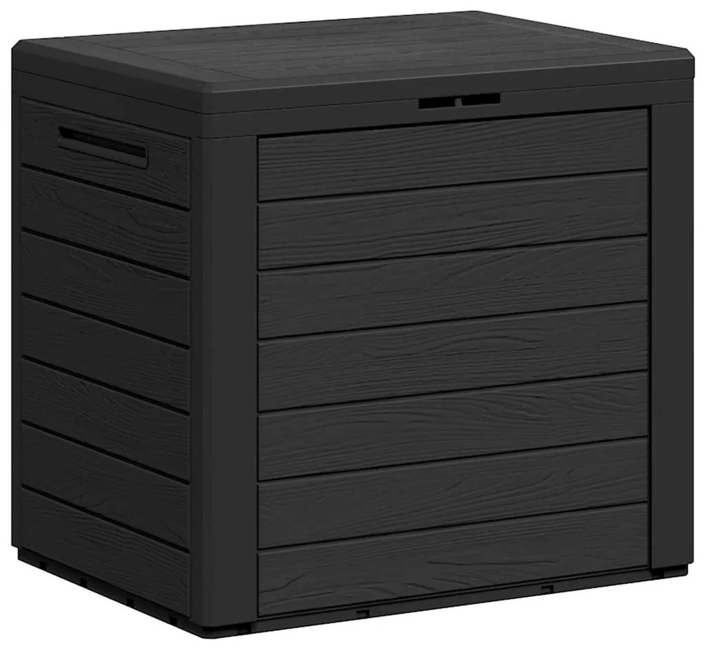 Zahradní úložný box antracitový 58,5 x 46 x 55 cm polypropylen 152195