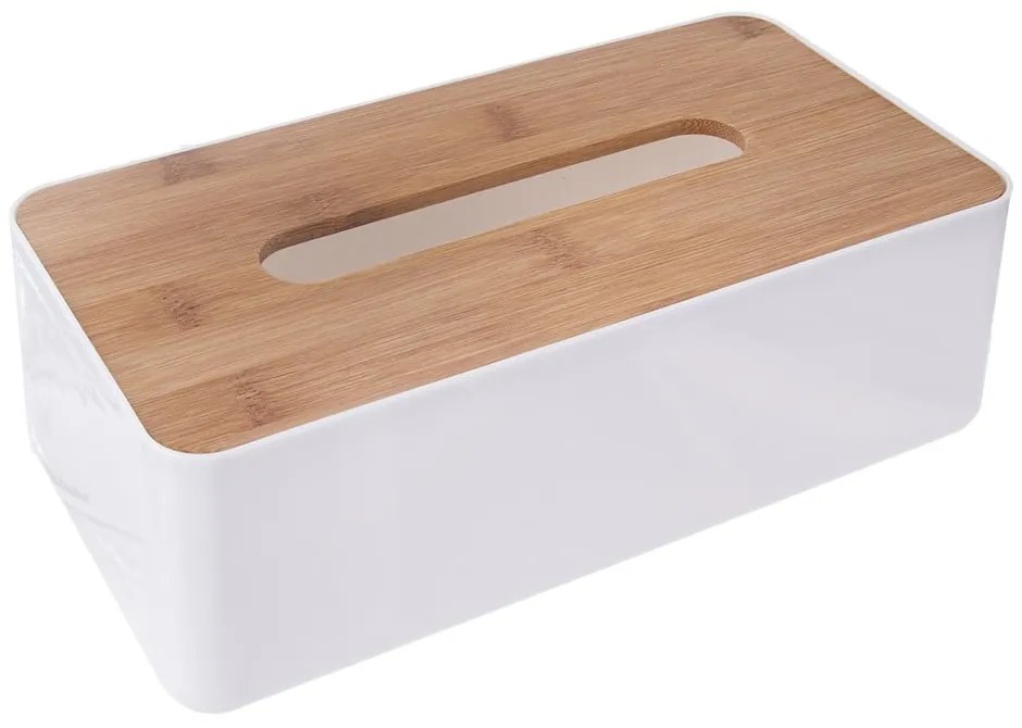 Plastový/bambusový box na kapesníky Whitney – Orion