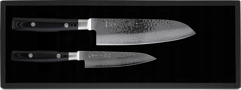 Sada 2 Nožů: Nůž Santoku 16,5 cm & Nůž univerzální 12 cm, řada Zen Yaxell