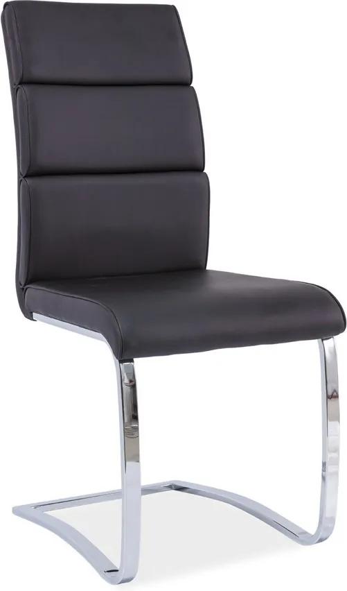 Casarredo Jídelní čalouněná židle H-456 černá