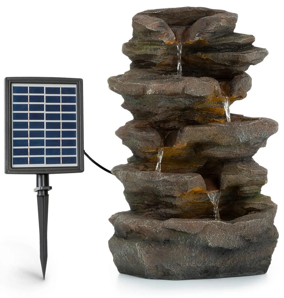 Stonehenge, solární fontána, LED osvětlení, polyresin, lithium-iontový akumulátor