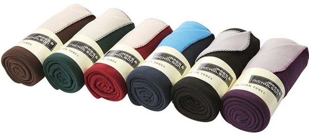 Daiber Fleece deka 150x170 cm JN952 - Hnědá / smetanová | 150 x 170 cm