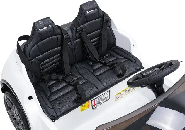 Elektrické autíčko Porsche Taycan Turbo S bílé