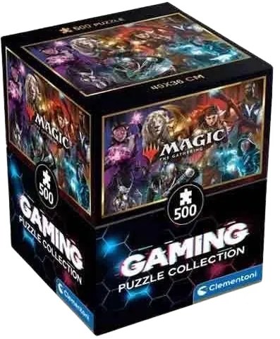 Clementoni - Puzzle 500 Cube magic the gathering