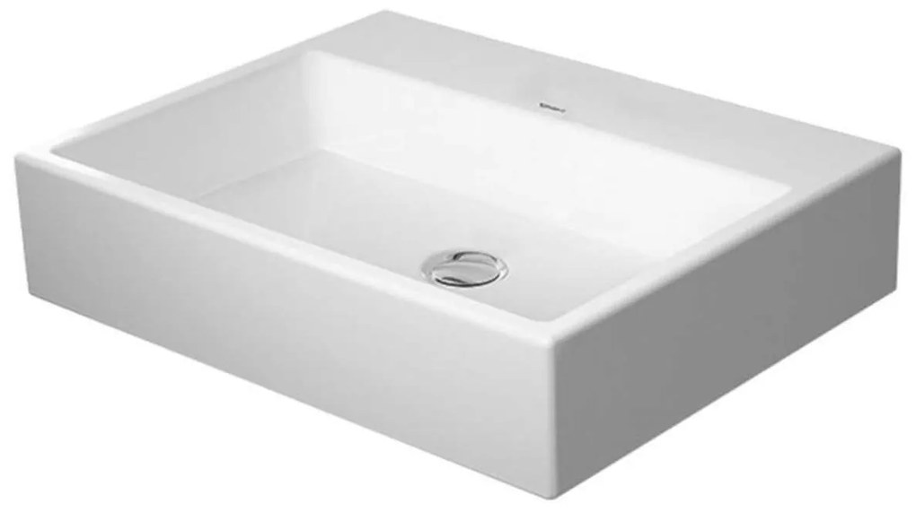 Duravit Vero Air - Umyvadlová mísa 60x47 cm, bez přepadu, bez otvoru pro baterii, bílá 2352600070