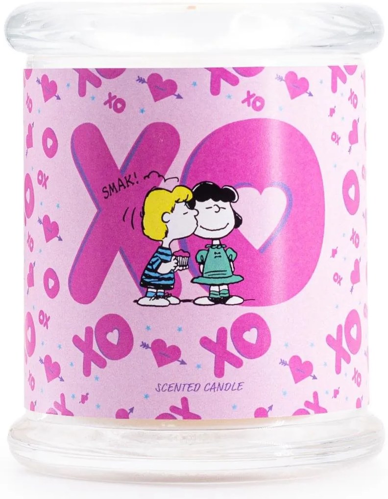 Svíčka peanuts xoxo 250 g