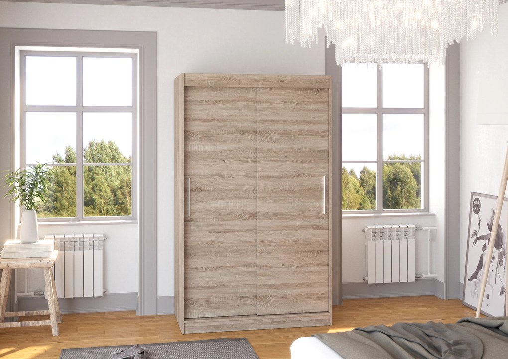 ADRK Furniture Skříň posuvná COLLIN 120 SW-COL-T-120+A019