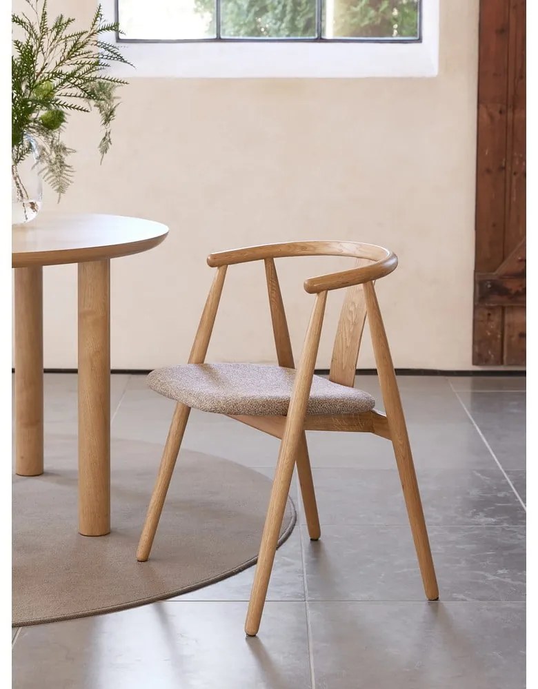 Jídelní židle v béžovo-přírodní barvě Relate – Unique Furniture