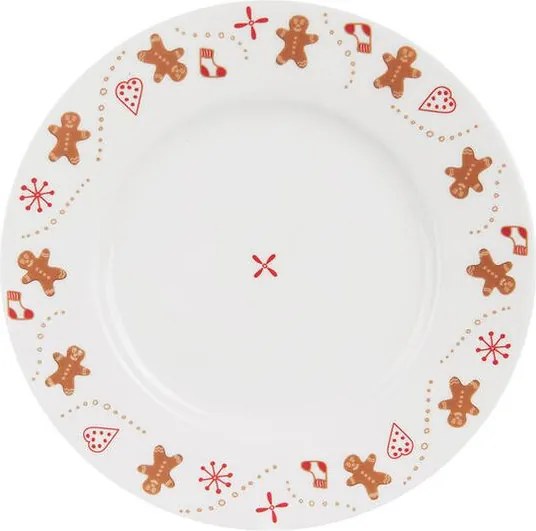 Porcelánový dezertní talíř PERNÍČEK 20 cm