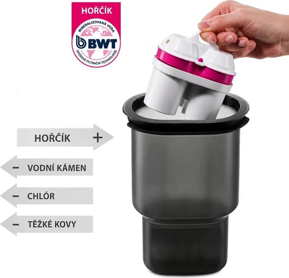 Gefu Puralis filtrační konvice na vodu skleněná 2,5 l