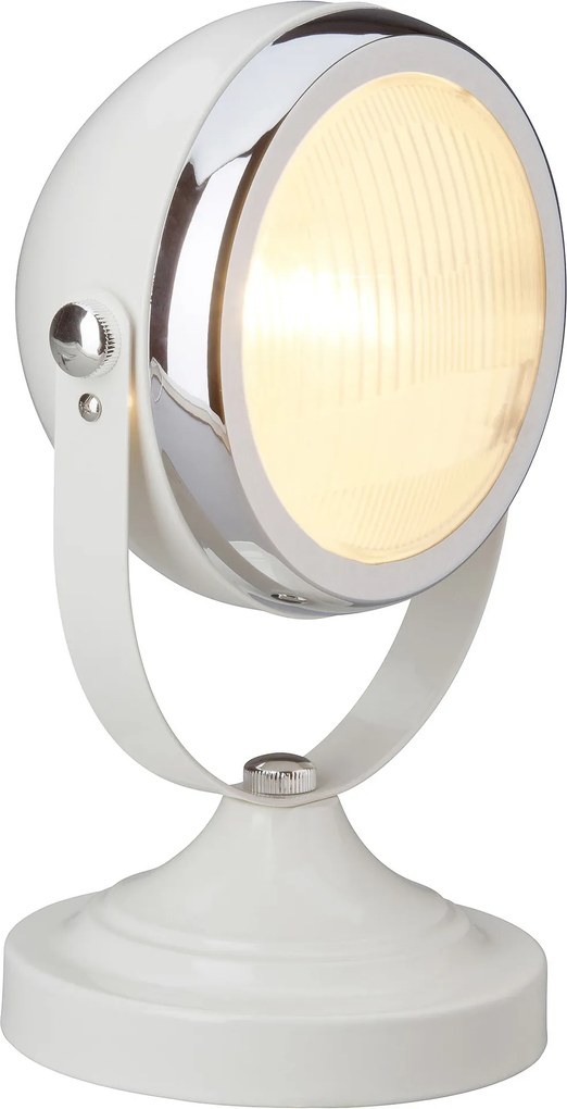 Brilliant 04347/75  RIDER - Retro stolní lampička, design světlomet motorky