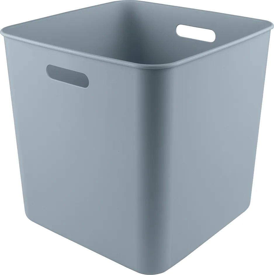 Úložný box, 31 × 31 × 31 cm, 25 l, modro-šedý