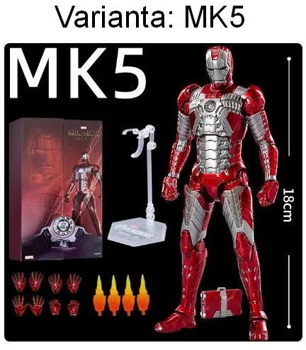 Akční figurky Marvel - Iron Man Varianta: MK5