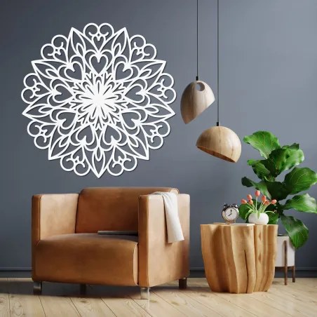 Dřevěná dekorace na zeď - Moderní design | SENTOP HDF0256