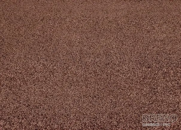 Breno Metrážový koberec KIAMA 48 hnědý, šíře 300 cm, Hnědá