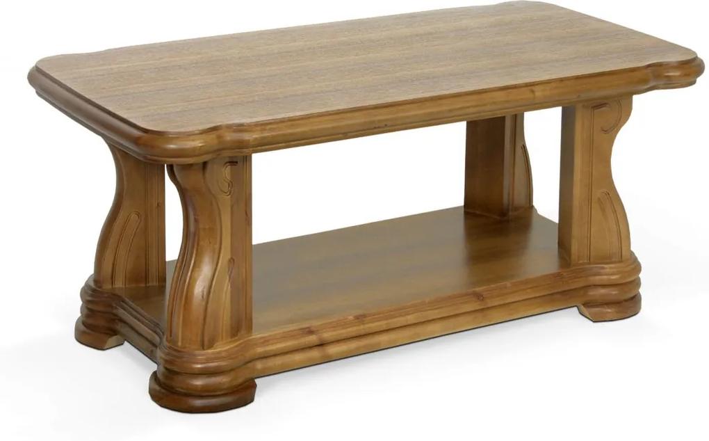 Luxusní konferenční stolek LEON - 70x70cm