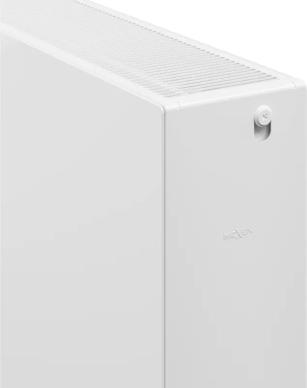 Mexen CF33, plochý panelový radiátor 600 x 700 mm, boční připojení, 1541 W, bílá, W433F-060-070-00