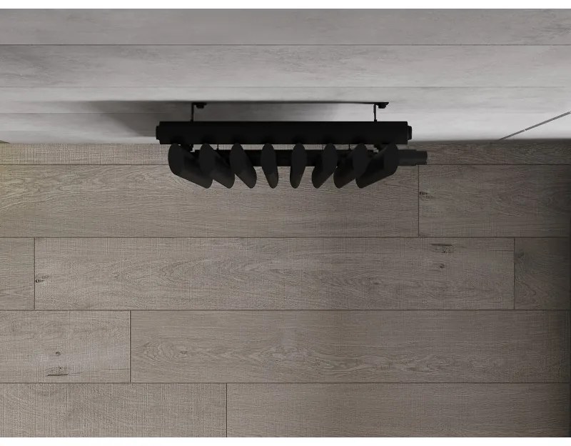 Mexen Atlanta, topné těleso 1200x405 mm, 646 W, černá, W211-1200-405-00-70